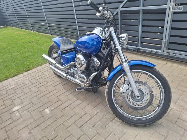 Blue Yamaha XVS 2005 in Klaipeda, with an engine capacity of 0.65 L and mileage of 29 thousand km for 4100 €, photo 6 on AUTOMOTO.COM.LV