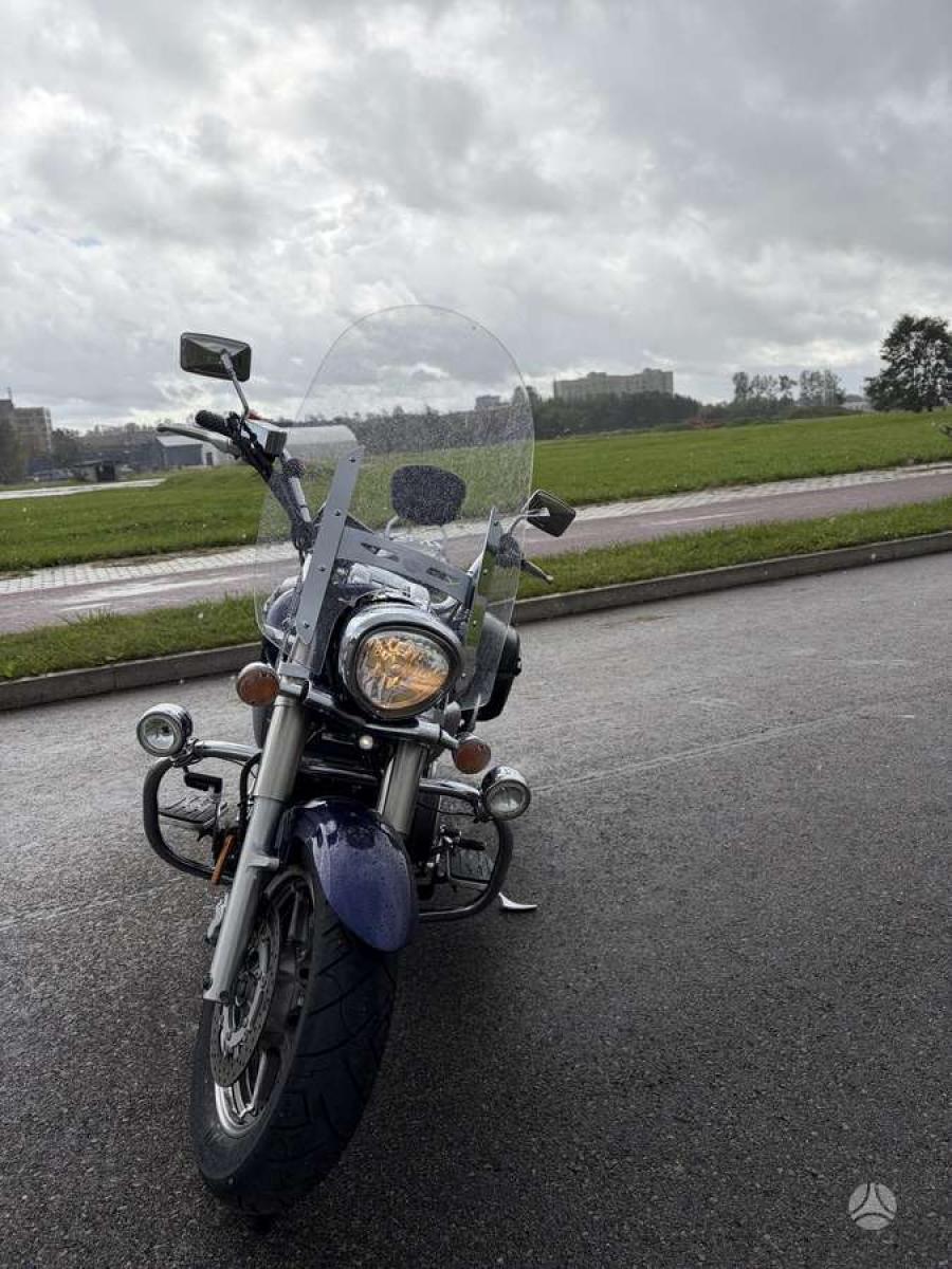 Blue Yamaha XVS 2007 in Kaunas, with an engine capacity of 1.30 L and mileage of 49 thousand km for 4999 €, photo 3 on AUTOMOTO.COM.LV