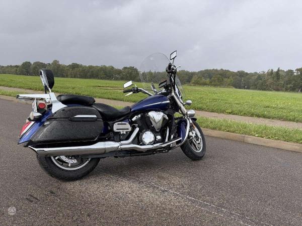 Yamaha XVS 2007 in Kaunas on AUTOMOTO.COM.LV Blue Yamaha XVS 2007 in Kaunas, with an engine capacity of 1.30 L and mileage of 49 thousand km for 4999 €, photo 4 on AUTOMOTO.COM.LV