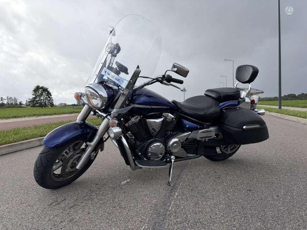 Yamaha XVS 2007 in Kaunas on AUTOMOTO.COM.LV Blue Yamaha XVS 2007 in Kaunas, with an engine capacity of 1.30 L and mileage of 49 thousand km for 4999 €, photo 7 on AUTOMOTO.COM.LV