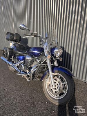 Zils Yamaha XVS 2010 Tauragė, ar dzinēja tilpumu 1.30 L un nobraukumu 49 tūkst. km par 5200 €, foto  vietnē AUTOMOTO.COM.LV