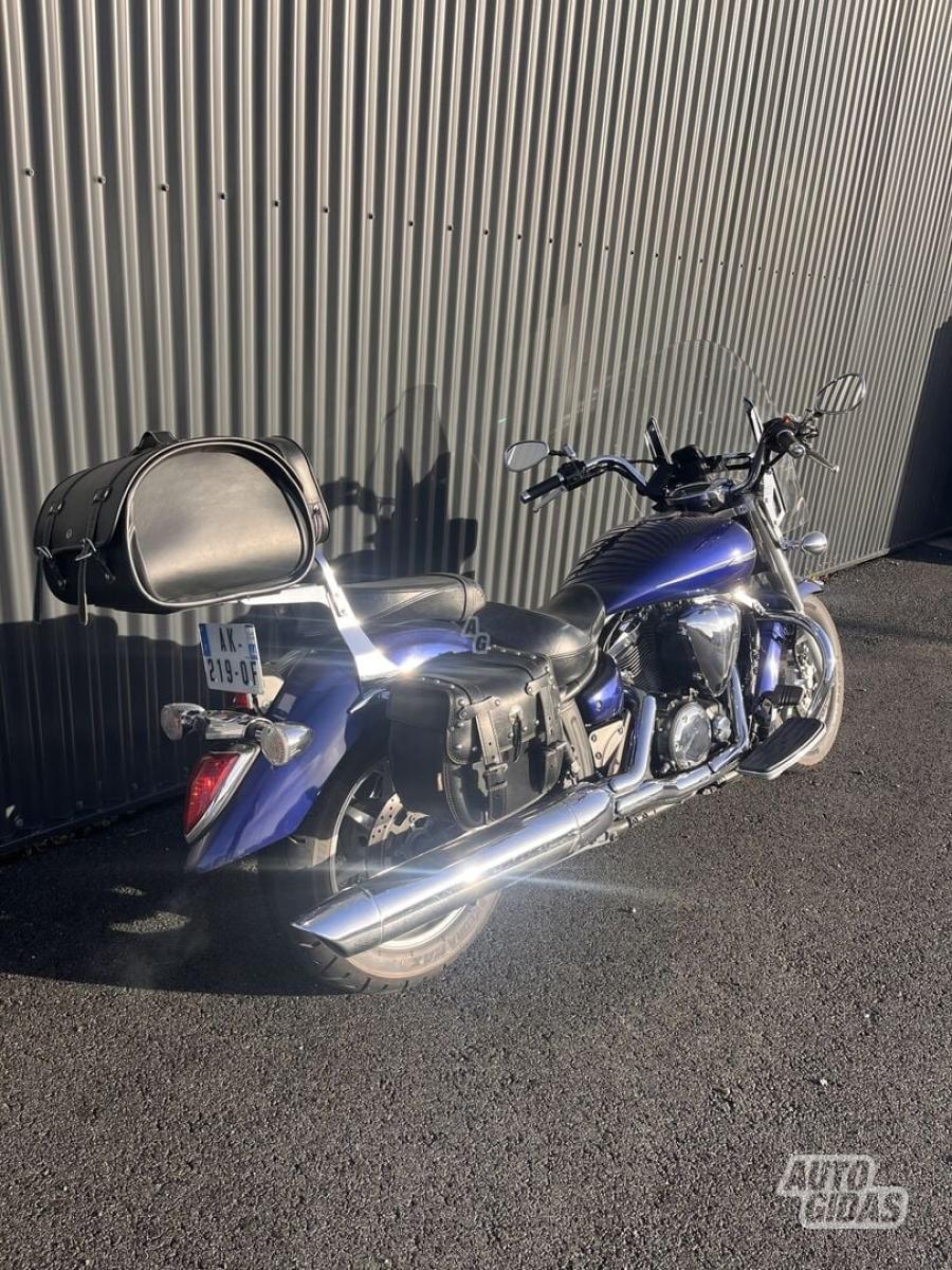 Zils Yamaha XVS 2010 Tauragė, ar dzinēja tilpumu 1.30 L un nobraukumu 49 tūkst. km par 5200 €, foto 4 vietnē AUTOMOTO.COM.LV