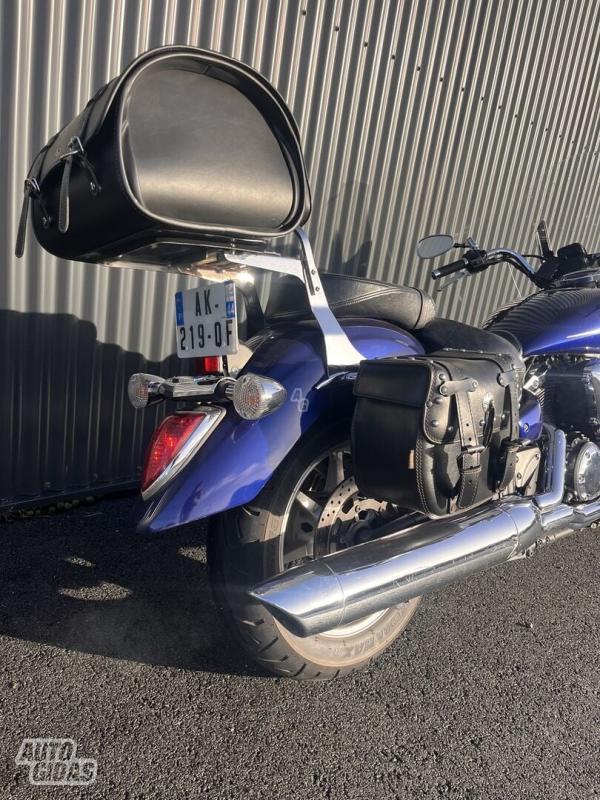 Zils Yamaha XVS 2010 Tauragė, ar dzinēja tilpumu 1.30 L un nobraukumu 49 tūkst. km par 5200 €, foto 5 vietnē AUTOMOTO.COM.LV