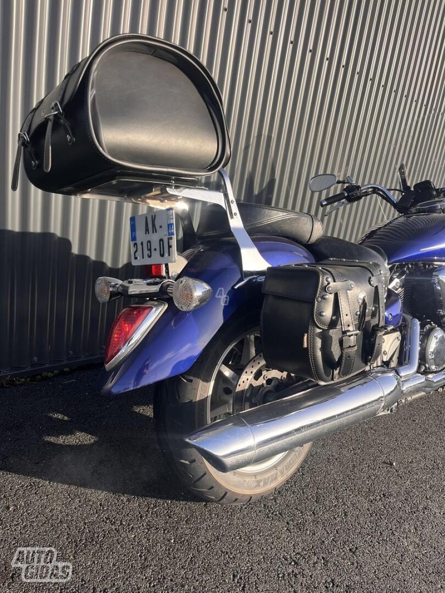 Zils Yamaha XVS 2010 Tauragė, ar dzinēja tilpumu 1.30 L un nobraukumu 49 tūkst. km par 5200 €, foto 5 vietnē AUTOMOTO.COM.LV