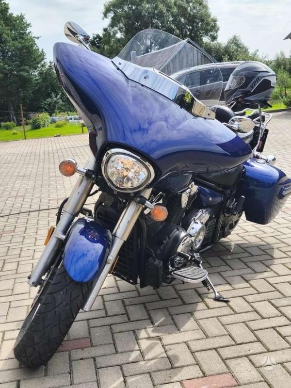 Blue Yamaha XVS 2013 in Silale, with an engine capacity of 1.30 L and mileage of 16 thousand km for 6300 €, photo 7 on AUTOMOTO.COM.LV