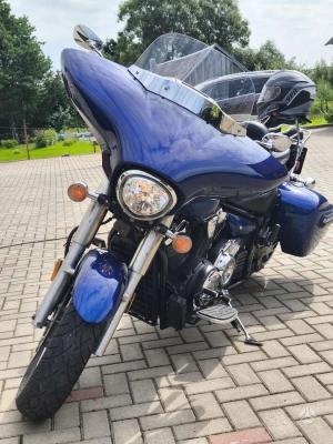 Blue Yamaha XVS 2013 in Silale, with an engine capacity of 1.30 L and mileage of 16 thousand km for 6300 €, photo 8 on AUTOMOTO.COM.LV