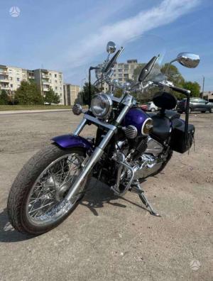 Blue Yamaha XVS 2026 in Kaunas, with an engine capacity of 0.65 L and mileage of 16 thousand km for 3650 €, photo 3 on AUTOMOTO.COM.LV