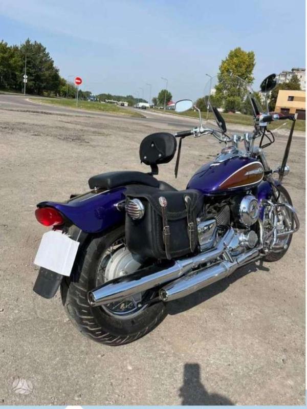 Blue Yamaha XVS 2026 in Kaunas, with an engine capacity of 0.65 L and mileage of 16 thousand km for 3650 €, photo 4 on AUTOMOTO.COM.LV