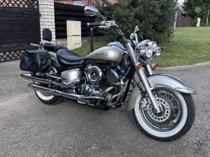 Brown Yamaha XVS 2002 in Siauliai, with an engine capacity of 1.10 L and mileage of 66 thousand km for 4300 €, photo 4 on AUTOMOTO.COM.LV
