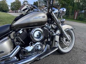 Brown Yamaha XVS 2002 in Siauliai, with an engine capacity of 1.10 L and mileage of 66 thousand km for 4300 €, photo 8 on AUTOMOTO.COM.LV