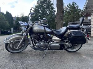 Brown Yamaha XVS 2002 in Siauliai, with an engine capacity of 1.10 L and mileage of 66 thousand km for 4300 €, photo 12 on AUTOMOTO.COM.LV