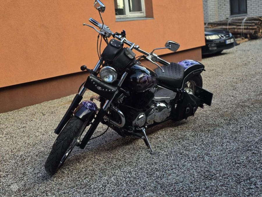 Yamaha XVS 1998 in Jonava, with an engine capacity of 0.65 L and mileage of 43 thousand km for 2200 €, photo 5 on AUTOMOTO.COM.LV