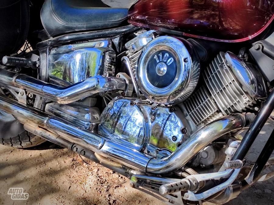 Yamaha XVS 2002 Radviliškis, ar dzinēja tilpumu 1.10 L un nobraukumu 37 tūkst. km par 4550 €, foto 5 vietnē AUTOMOTO.COM.LV