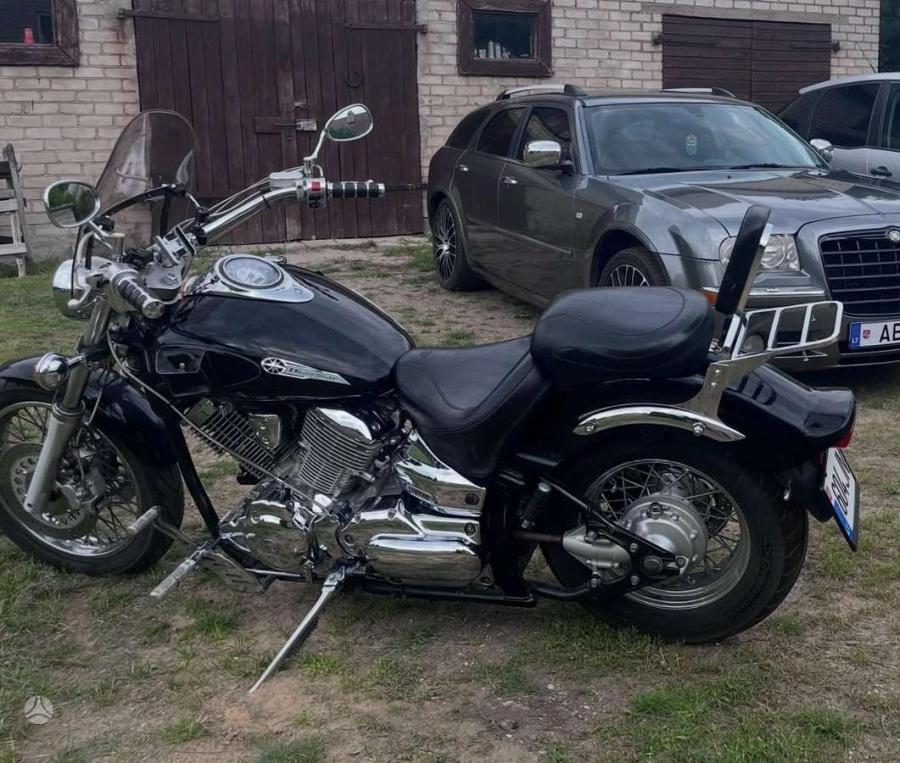 Yamaha XVS 2002 Šilutė, ar dzinēja tilpumu 1.10 L un nobraukumu 35 tūkst. km par 3600 €, foto 3 vietnē AUTOMOTO.COM.LV