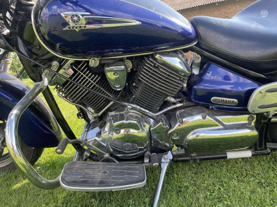Yamaha XVS 2007 in Kaunas, with an engine capacity of 1.10 L and mileage of 15 thousand km for 3500 €, photo 4 on AUTOMOTO.COM.LV