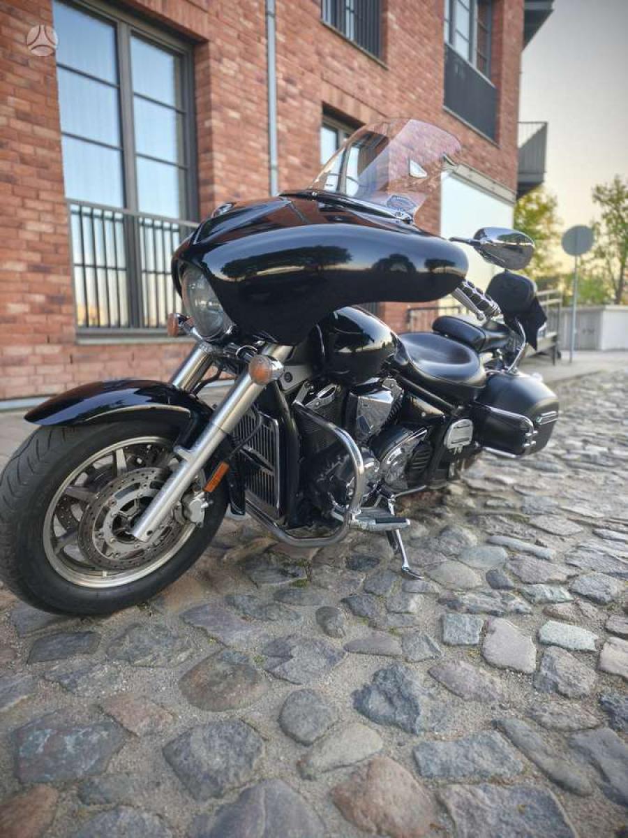 Yamaha XVS 2008 Rīga, ar dzinēja tilpumu 1.30 L un nobraukumu 51 tūkst. km par 6250 €, foto 1 vietnē AUTOMOTO.COM.LV