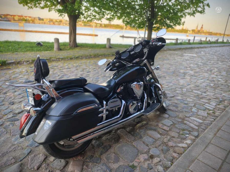 Yamaha XVS 2008 Rīga, ar dzinēja tilpumu 1.30 L un nobraukumu 51 tūkst. km par 6250 €, foto 12 vietnē AUTOMOTO.COM.LV