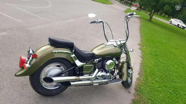 Yamaha XVS 2009 in Klaipeda, with an engine capacity of 0.65 L and mileage of 15 thousand km for 4000 €, photo 2 on AUTOMOTO.COM.LV