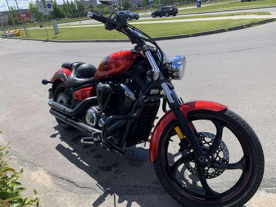 Yamaha XVS 2013 Viļņa, ar dzinēja tilpumu 1.30 L un nobraukumu 30 tūkst. km par 8500 €, foto 3 vietnē AUTOMOTO.COM.LV