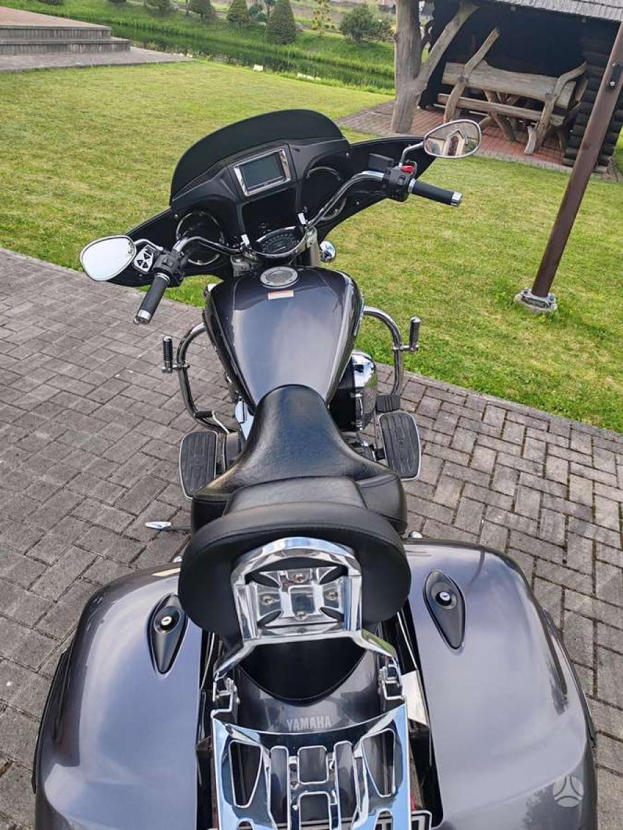 Yamaha XVS 2014 in Taurage, with an engine capacity of 1.30 L and mileage of 17 thousand km for 7500 €, photo 10 on AUTOMOTO.COM.LV
