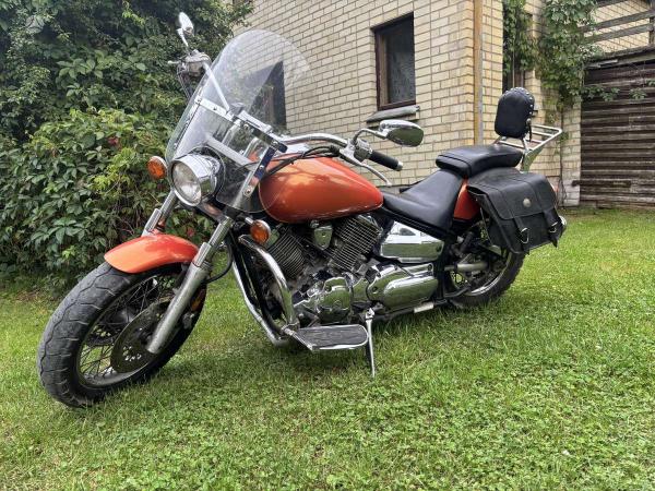 Oranžs Yamaha XVS 2001 Viļņa, ar dzinēja tilpumu 1.06 L un nobraukumu 55 tūkst. km par 3300 €, foto 1 vietnē AUTOMOTO.COM.LV
