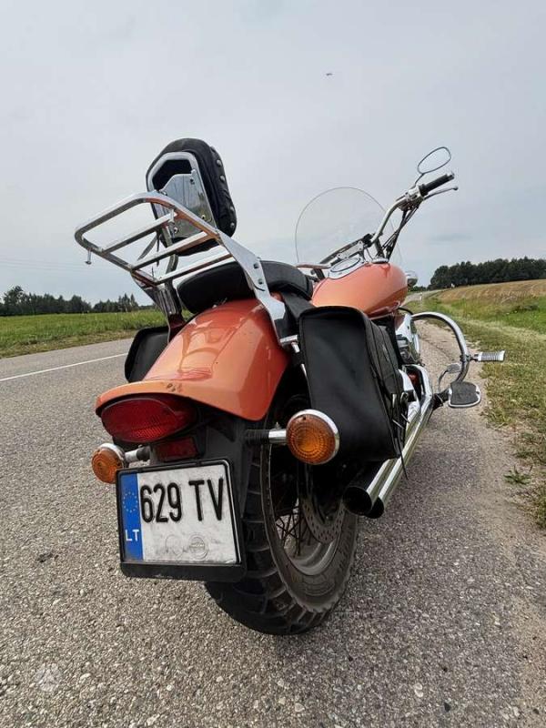 Oranžs Yamaha XVS 2001 Viļņa, ar dzinēja tilpumu 1.06 L un nobraukumu 55 tūkst. km par 3300 €, foto 8 vietnē AUTOMOTO.COM.LV