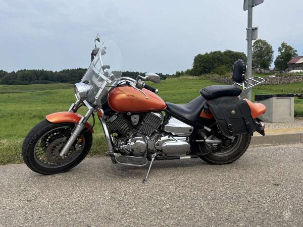 Oranžs Yamaha XVS 2001 Viļņa, ar dzinēja tilpumu 1.06 L un nobraukumu 55 tūkst. km par 3300 €, foto 9 vietnē AUTOMOTO.COM.LV