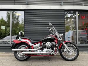 Red Yamaha XVS 2001 in Riga, with an engine capacity of 0.65 L and mileage of 35 thousand km for 2999 €, photo 6 on AUTOMOTO.COM.LV