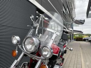 Red Yamaha XVS 2001 in Riga, with an engine capacity of 0.65 L and mileage of 35 thousand km for 2999 €, photo 11 on AUTOMOTO.COM.LV