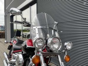 Red Yamaha XVS 2001 in Riga, with an engine capacity of 0.65 L and mileage of 35 thousand km for 2999 €, photo 18 on AUTOMOTO.COM.LV