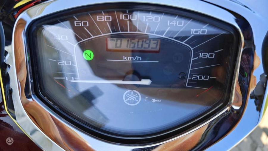 Red Yamaha XVS 2012 in Vilnius, with an engine capacity of 1.30 L and mileage of 15 thousand km for 6000 €, photo 7 on AUTOMOTO.COM.LV