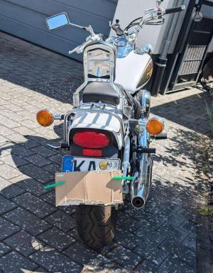 Balts Yamaha XVS 2000 Viļņa, ar dzinēja tilpumu 0.65 L un nobraukumu 17 tūkst. km par 3550 €, foto 11 vietnē AUTOMOTO.COM.LV
