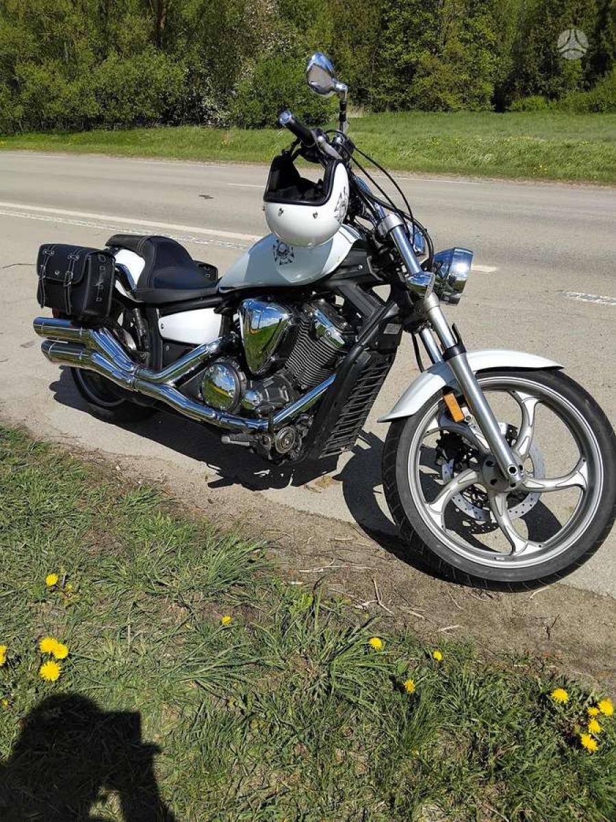 Balts Yamaha XVS 2013 Plungė, ar dzinēja tilpumu 1.30 L un nobraukumu 14 tūkst. km par 7300 €, foto 1 vietnē AUTOMOTO.COM.LV