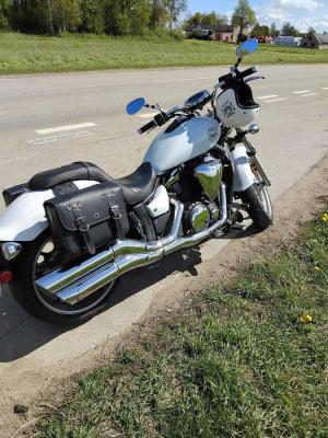 Balts Yamaha XVS 2013 Plungė, ar dzinēja tilpumu 1.30 L un nobraukumu 14 tūkst. km par 7300 €, foto 4 vietnē AUTOMOTO.COM.LV