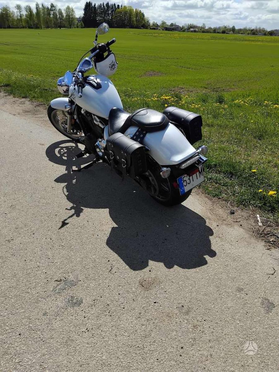 Balts Yamaha XVS 2013 Plungė, ar dzinēja tilpumu 1.30 L un nobraukumu 14 tūkst. km par 7300 €, foto 5 vietnē AUTOMOTO.COM.LV