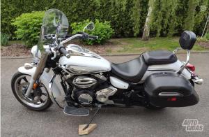 Balts Yamaha XVS 2015 Kauņa, ar dzinēja tilpumu 0.95 L un nobraukumu 5 tūkst. km par 5999 €, foto 1 vietnē AUTOMOTO.COM.LV