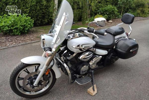 Balts Yamaha XVS 2015 Kauņa, ar dzinēja tilpumu 0.95 L un nobraukumu 5 tūkst. km par 5999 €, foto 3 vietnē AUTOMOTO.COM.LV