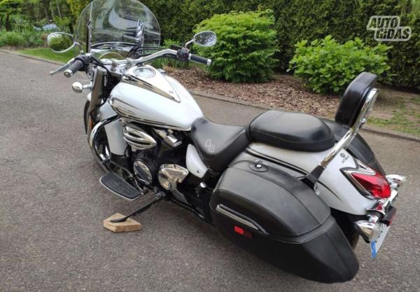Balts Yamaha XVS 2015 Kauņa, ar dzinēja tilpumu 0.95 L un nobraukumu 5 tūkst. km par 5999 €, foto 4 vietnē AUTOMOTO.COM.LV