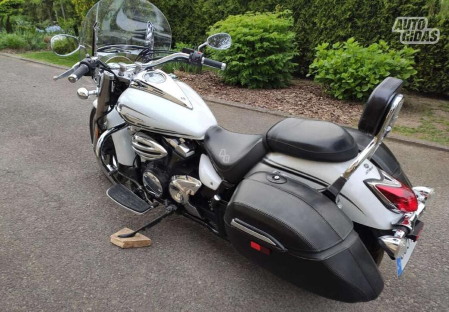 Balts Yamaha XVS 2015 Kauņa, ar dzinēja tilpumu 0.95 L un nobraukumu 5 tūkst. km par 5999 €, foto 4 vietnē AUTOMOTO.COM.LV