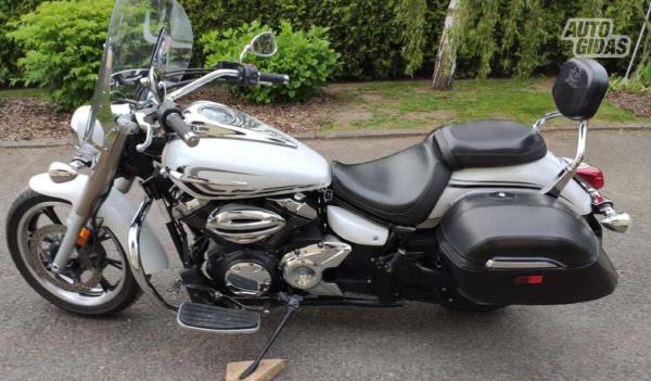 Balts Yamaha XVS 2015 Kauņa, ar dzinēja tilpumu 0.95 L un nobraukumu 5 tūkst. km par 5999 €, foto 11 vietnē AUTOMOTO.COM.LV