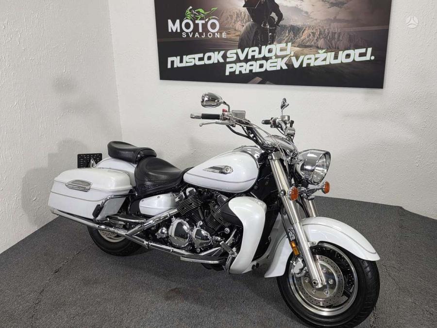 White Yamaha XVZ 2007 in Panevezys, with an engine capacity of 1.30 L and mileage of 24 thousand km for 4650 €, photo 4 on AUTOMOTO.COM.LV