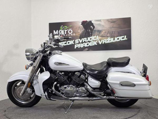 White Yamaha XVZ 2007 in Panevezys, with an engine capacity of 1.30 L and mileage of 24 thousand km for 4650 €, photo 7 on AUTOMOTO.COM.LV