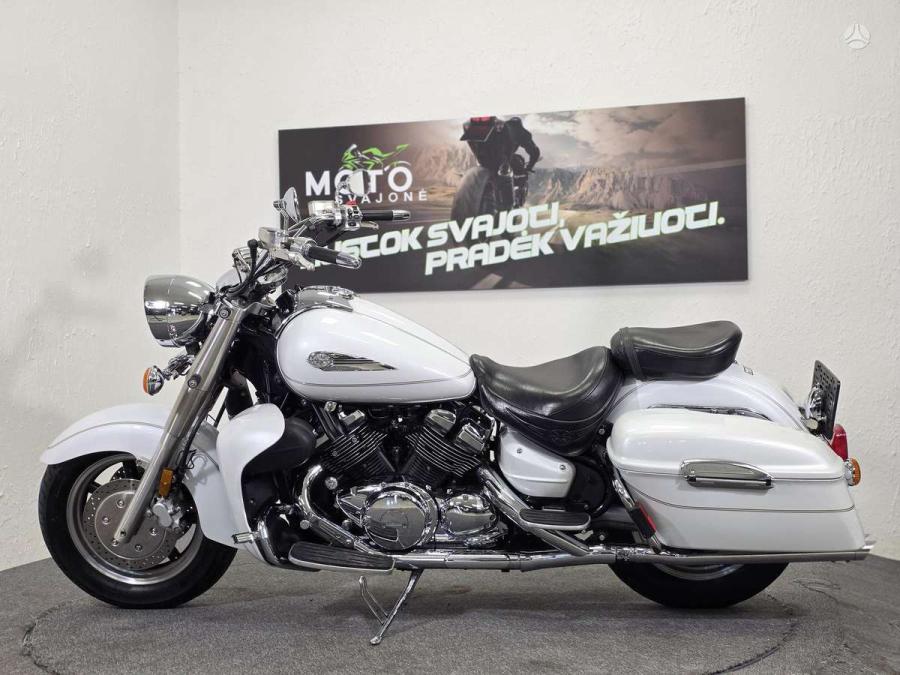 White Yamaha XVZ 2007 in Panevezys, with an engine capacity of 1.30 L and mileage of 24 thousand km for 4650 €, photo 8 on AUTOMOTO.COM.LV