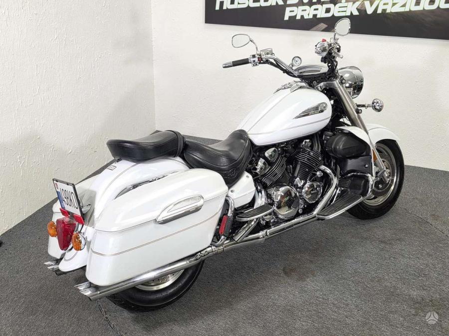 White Yamaha XVZ 2007 in Panevezys, with an engine capacity of 1.30 L and mileage of 24 thousand km for 4650 €, photo 12 on AUTOMOTO.COM.LV