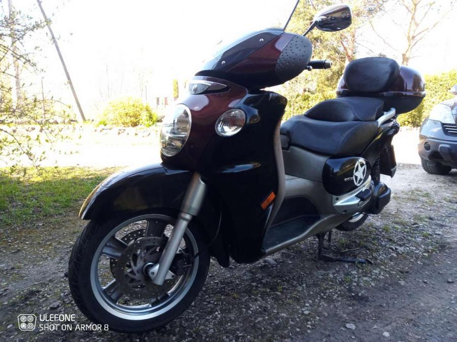 Brown Yamaha YBR 2003 in Siauliai, with an engine capacity of 0.50 L and mileage of 20 thousand km for 1250 €, photo 5 on AUTOMOTO.COM.LV