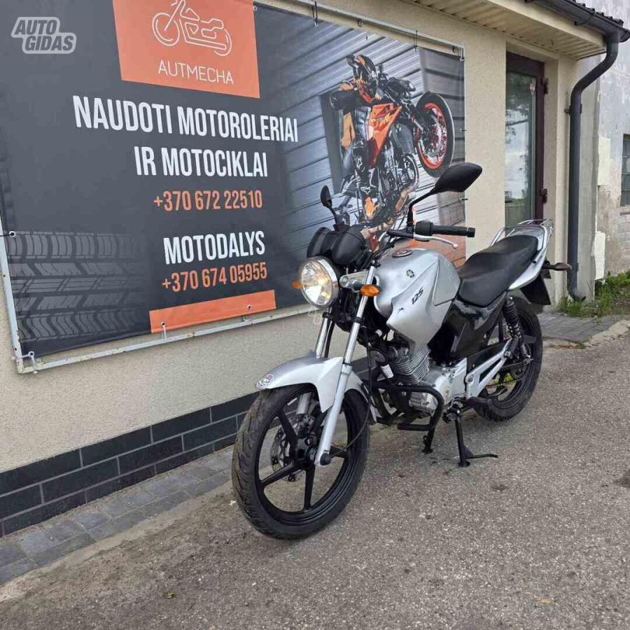 Grey Yamaha YBR 2011 in Panevezys, with an engine capacity of 0.13 L and mileage of 0 thousand km for 1350 €, photo 3 on AUTOMOTO.COM.LV