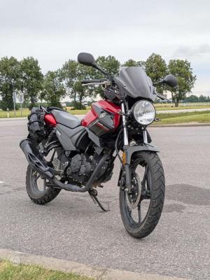 Yamaha YBR 2019 in Joniskis, with an engine capacity of 0.13 L and mileage of 14 thousand km for 1900 €, photo 3 on AUTOMOTO.COM.LV