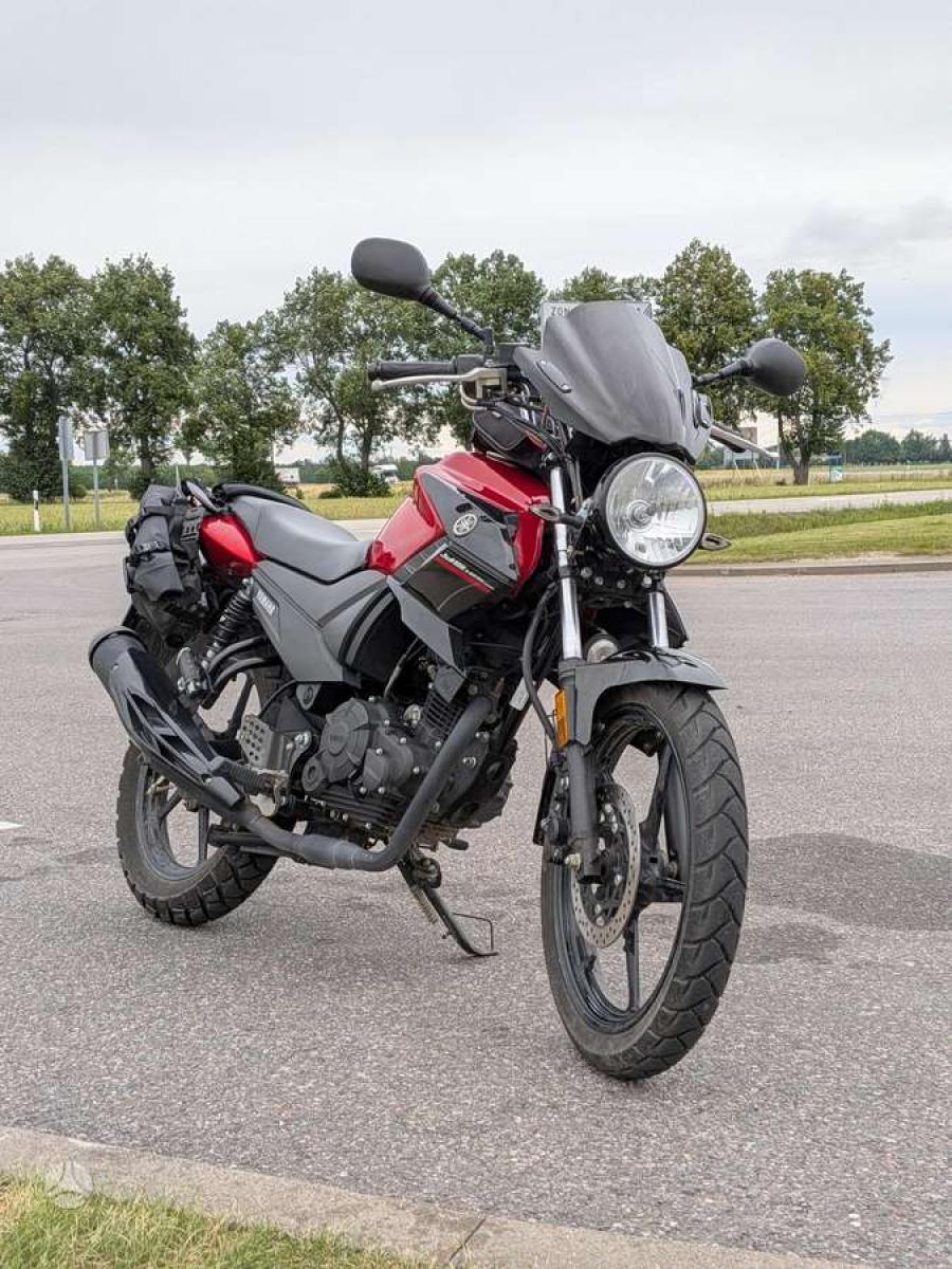 Yamaha YBR 2019 in Joniskis, with an engine capacity of 0.13 L and mileage of 14 thousand km for 1900 €, photo 3 on AUTOMOTO.COM.LV