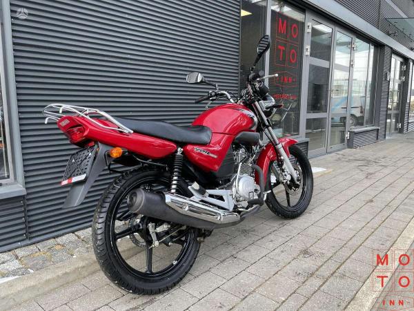 Sarkans Yamaha YBR 2008 Rīga, ar dzinēja tilpumu 0.13 L un nobraukumu 25 tūkst. km par 1699 €, foto 4 vietnē AUTOMOTO.COM.LV