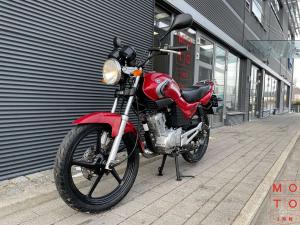 Red Yamaha YBR 2008 in Riga, with an engine capacity of 0.13 L and mileage of 25 thousand km for 1699 €, photo 9 on AUTOMOTO.COM.LV